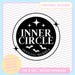 ACOTAR Inspired Inner Circle Badge | Svg | Png | Maas | Cricut SVG File ...