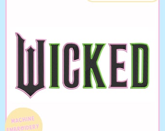 Machine Embroidery Design – Wicked Applique Machine Embroidery File for ...