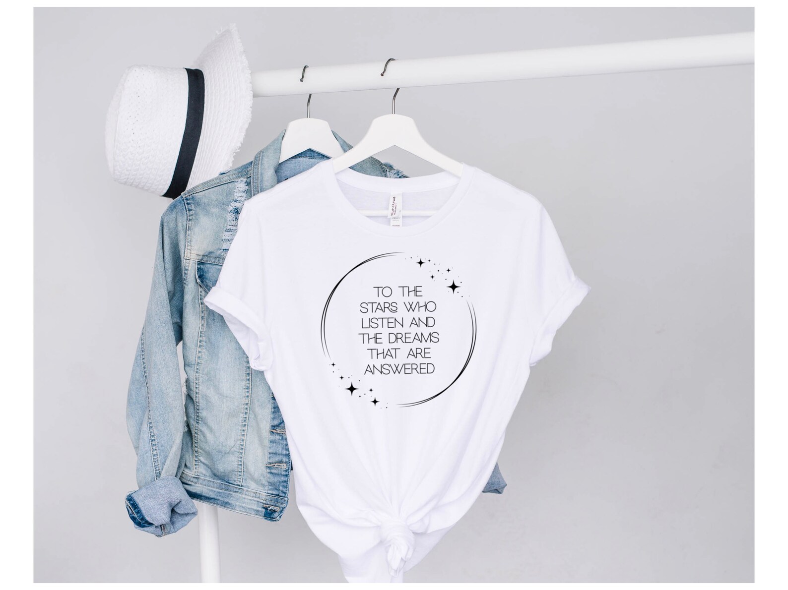 ACOTAR Inspired to the Stars Who Listen Quote - Etsy