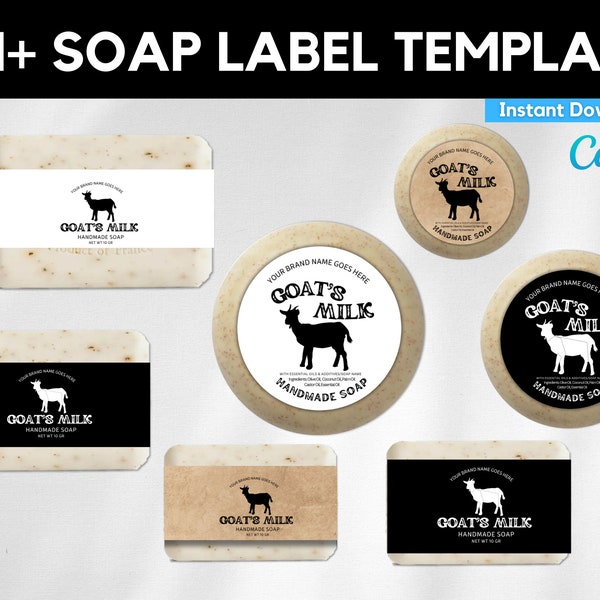 Goat Milk Soap Label - Etsy
