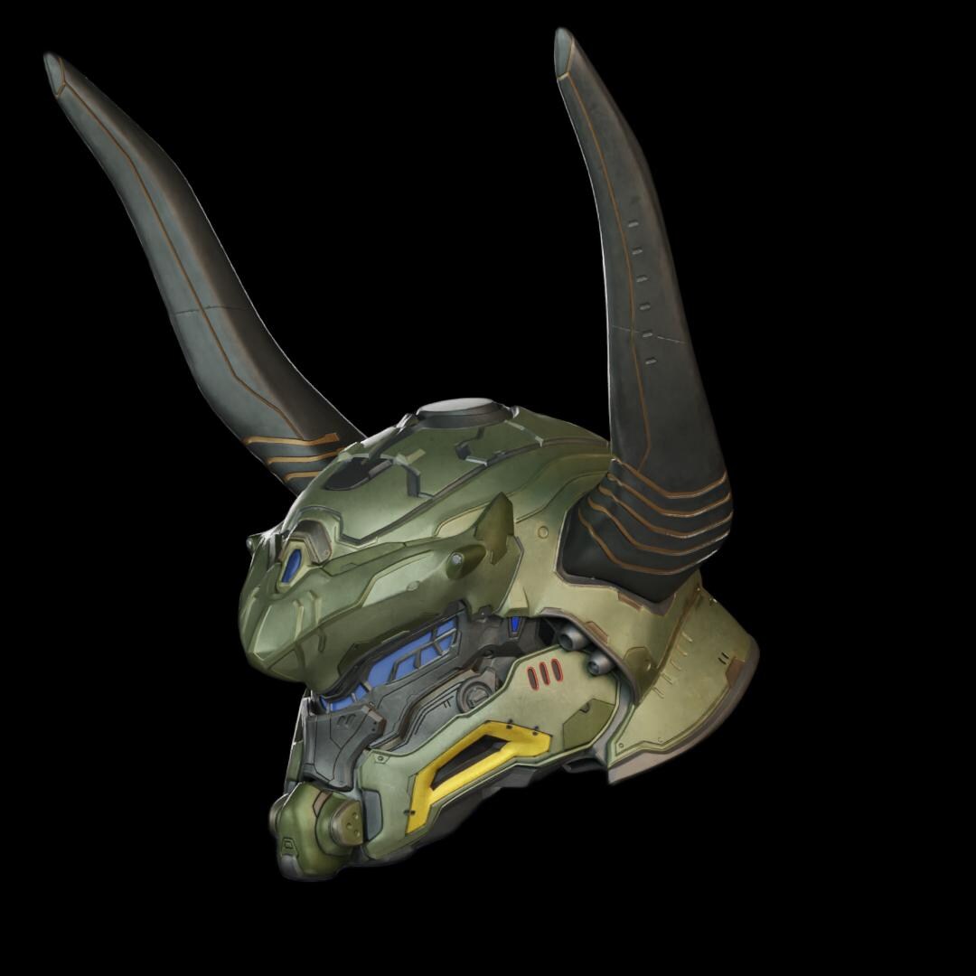 Doom Atlas Helmet 3D Printer STL File / Cosplay - Etsy Australia
