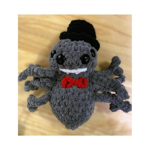 DIGITAL Crochet Pattern PDF for Top Hat Spider - Etsy