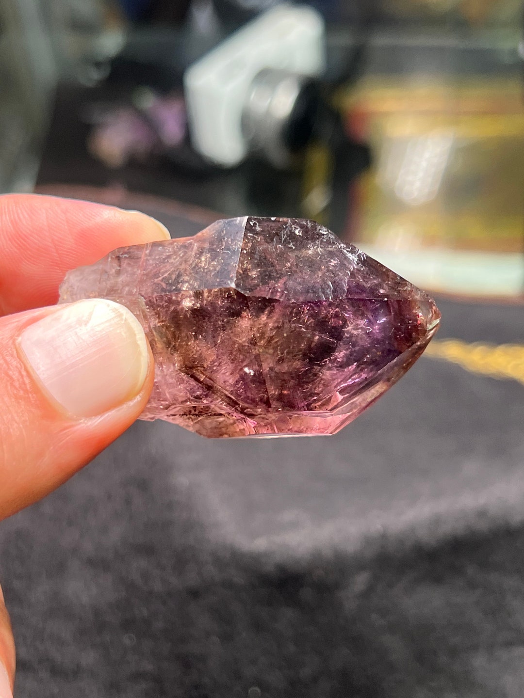 Super Seven Melody Stone Amethyst Sacred Seven Display Collector ...