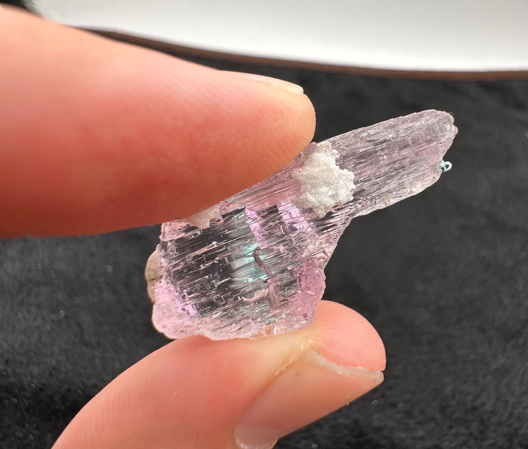 8 - Grams , Attractive Kunzite , Unique Mineral , Pink Kunzite Crystal,from Afghanistan - Etsy