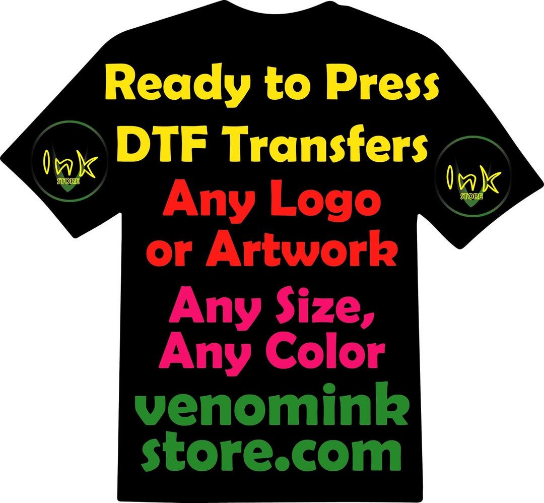 DTF Transfers T-shirt Personalization and Sports Logos READ - Etsy