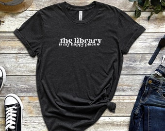 Library Happy Place - Etsy
