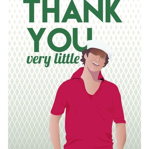 Original Ty Webb Caddy Shack thank You Framed Poster - Etsy