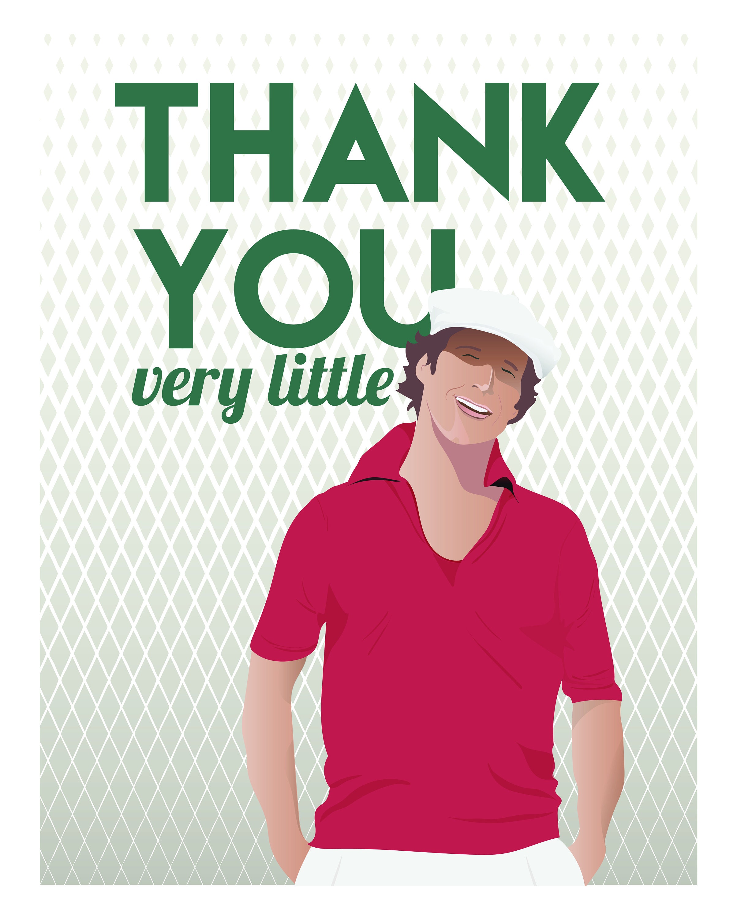 Original Ty Webb Caddy Shack thank You Framed Poster - Etsy