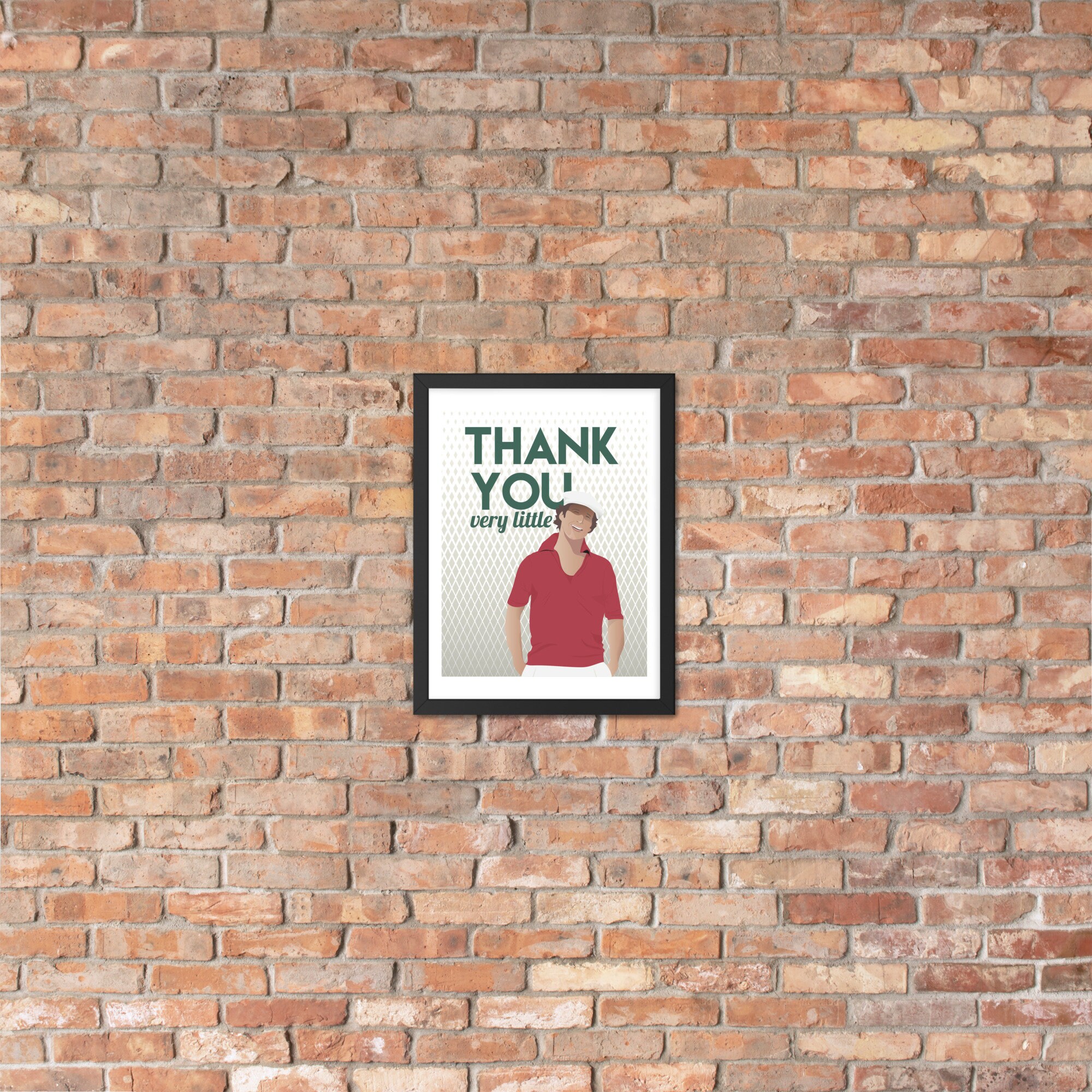Original Ty Webb Caddy Shack thank You Framed - Etsy