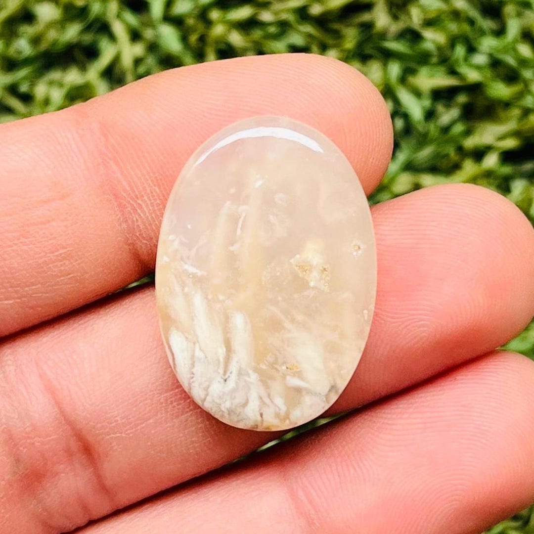 Natural Tiger Dendrite Cabochon Oval Shaps Loose Gemstone for Jewelry ...