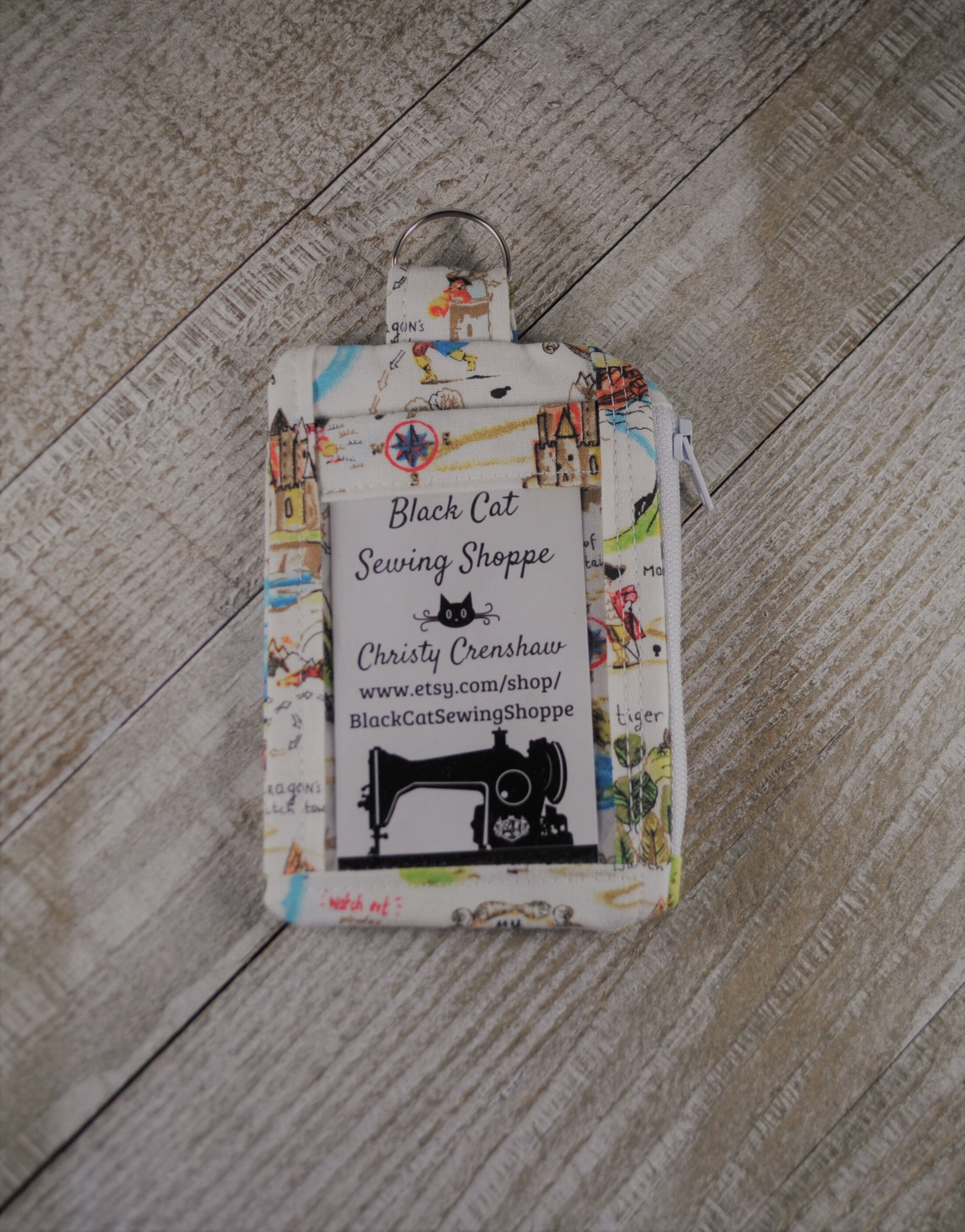 ID Pouch/id Holder Treasure Map Pirate Treasure Map - Etsy