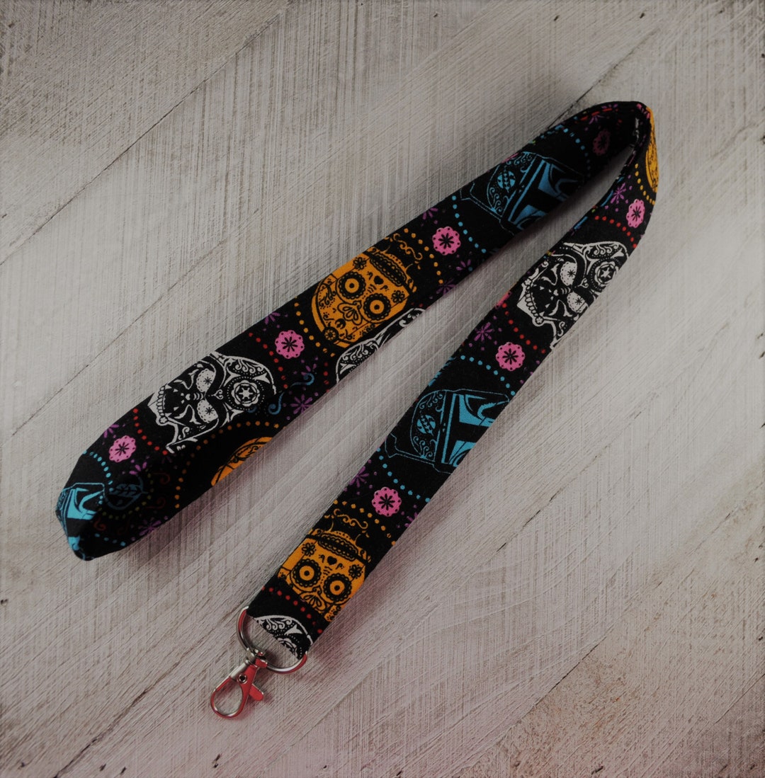 Star Wars Inspired Lanyard Candy Skulls, Darth Vader, Bobba Fett, C3PO ...