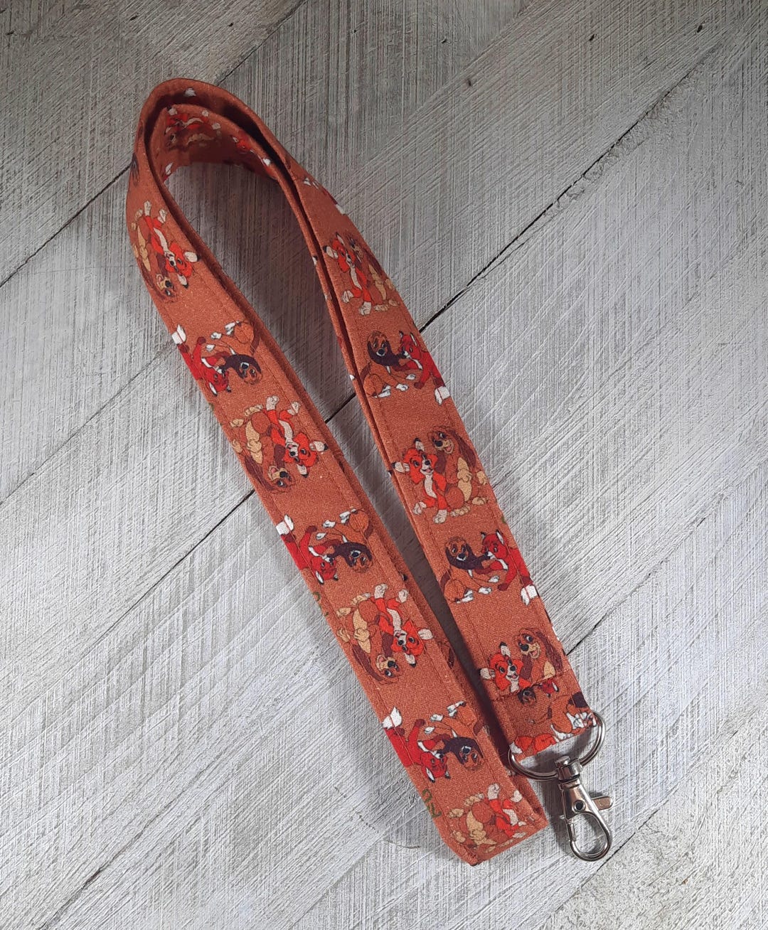 Disney Inspired Lanyard, the Fox and the Hound, Tod and Copper - Etsy