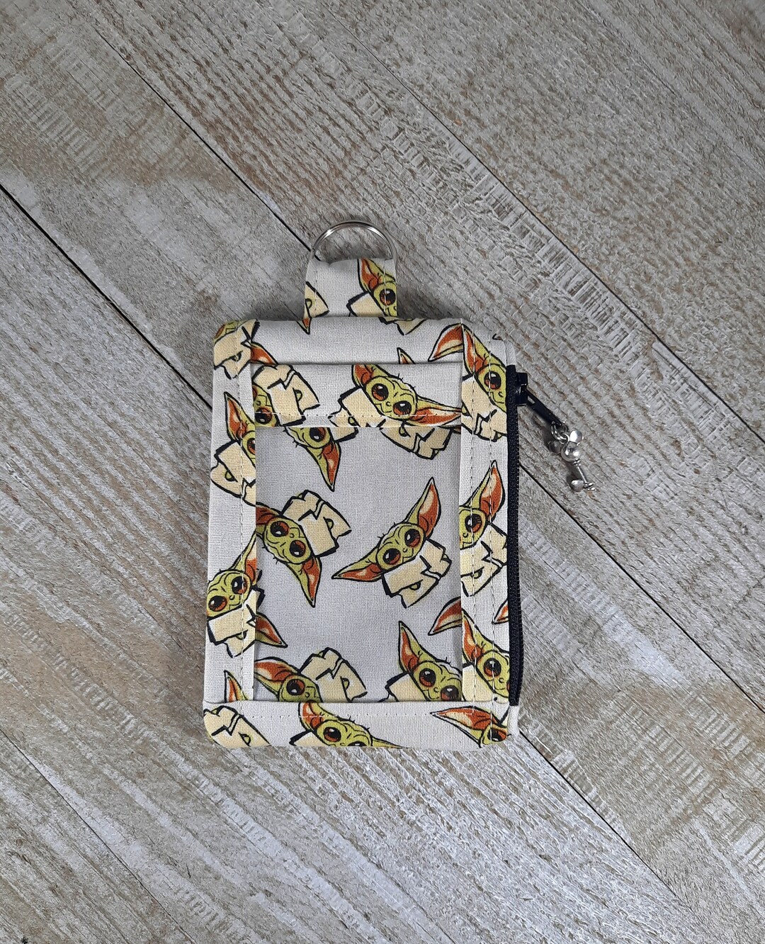 Disney/star Wars Inspired ID Pouch/id Holder Baby Yoda, Grogu - Etsy