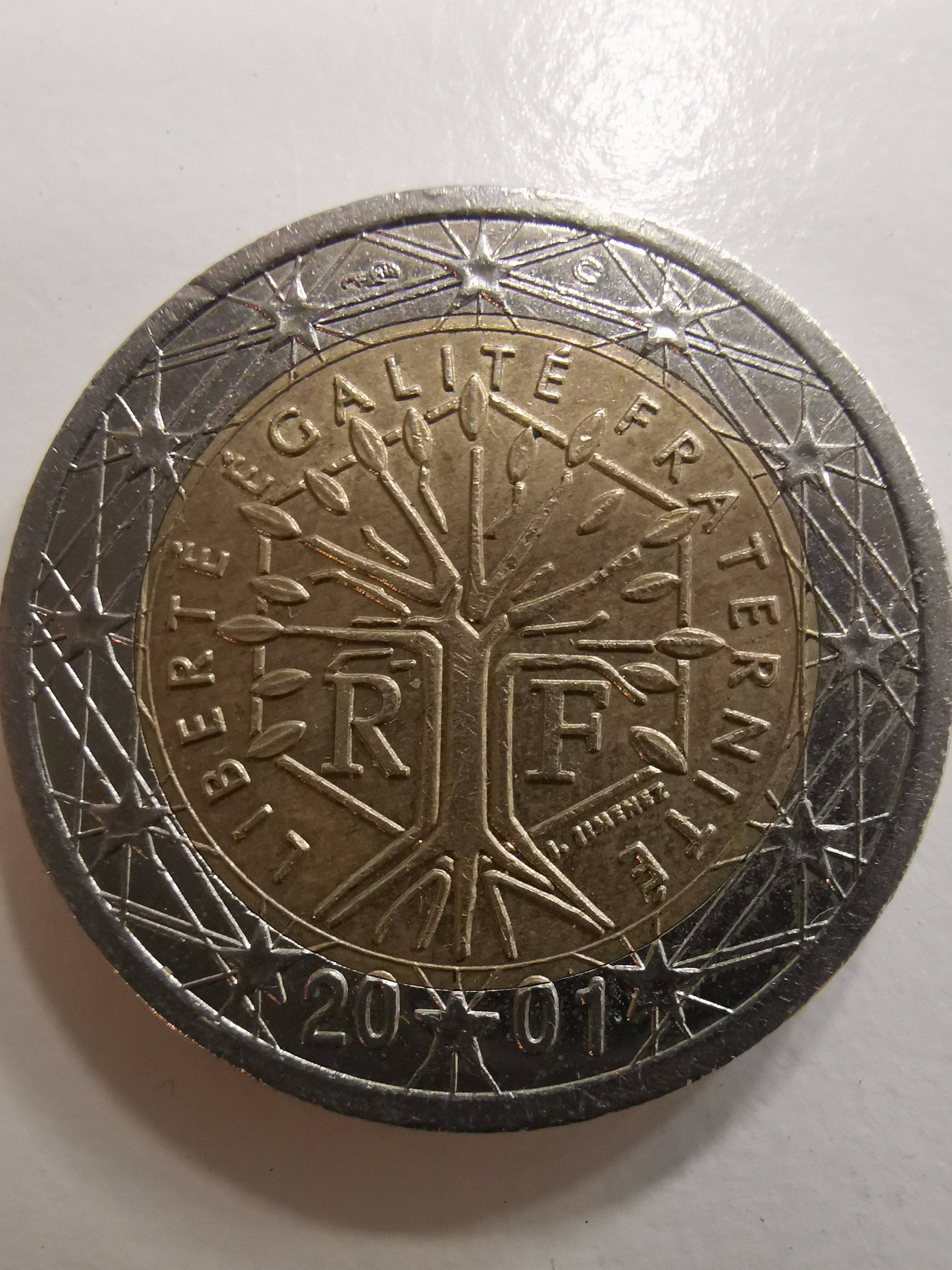 2 euro Münze mit Fehlprägung - Etsy