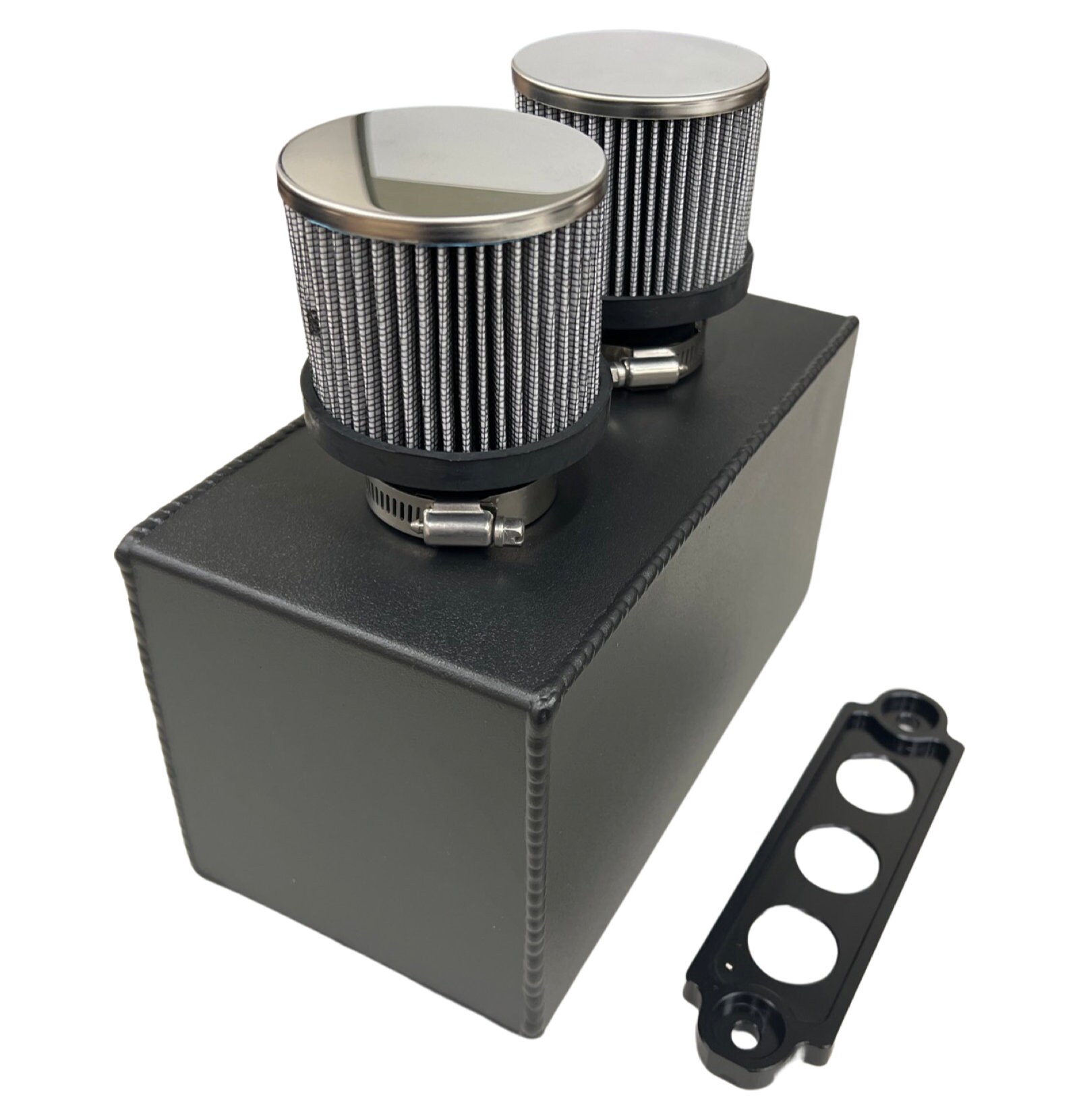 Battery Relocation Oil Catch Can for EK EG CRX DC2 Si Type R 4 Port ...