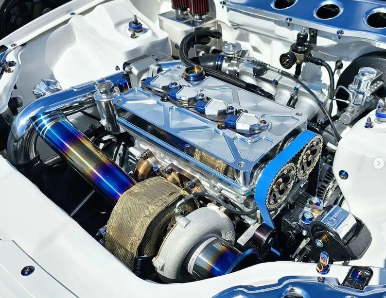 K Series K20 K24 Billet Coil Pack Cover for Honda Acura Integra EG EK ...