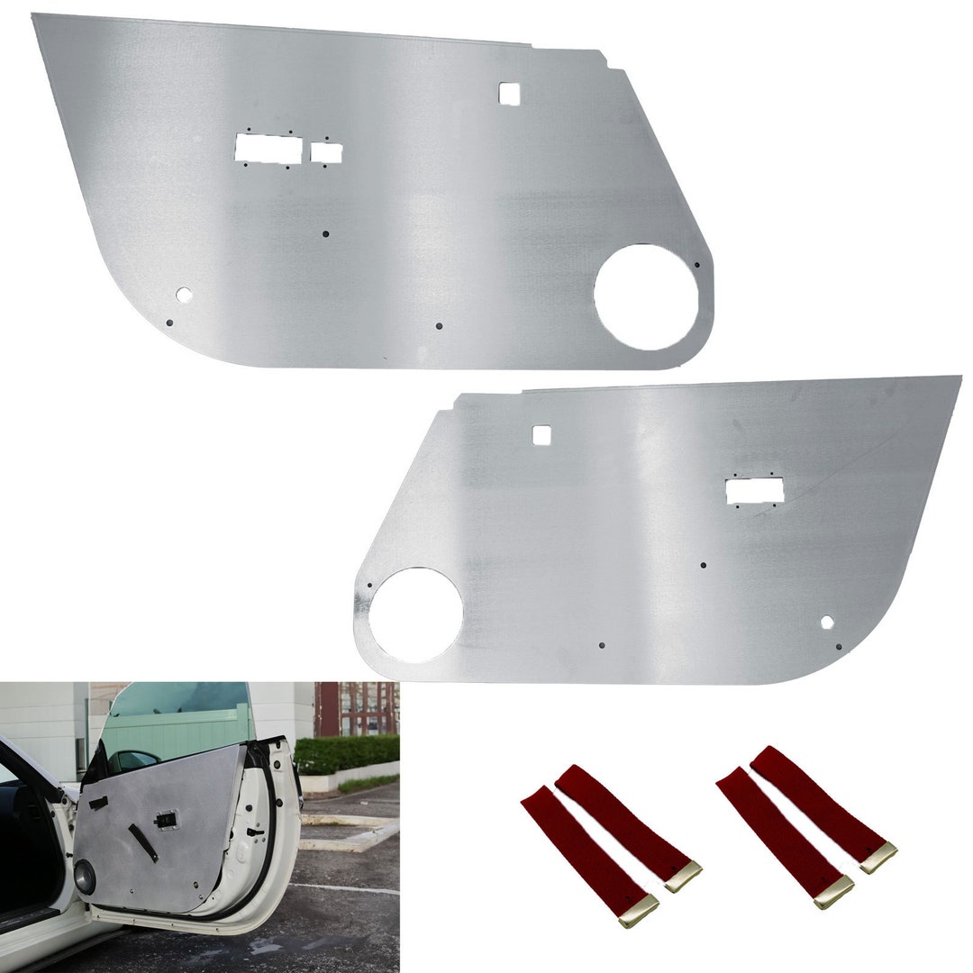 Aluminum Door Cards Panels for 2003-2009 350Z Coupe Z33 Lightweight ...