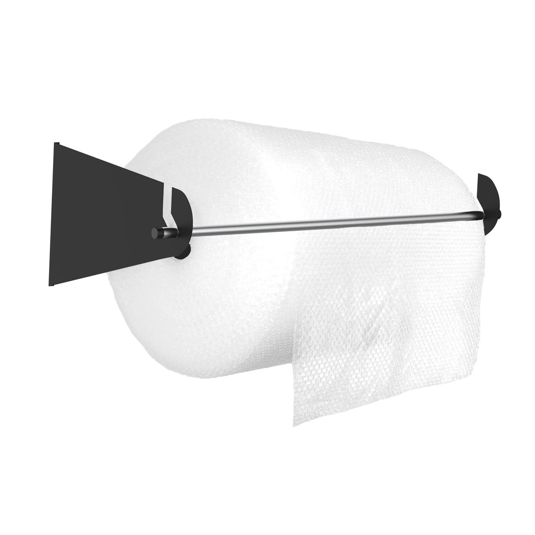 Bubble Paper Wrap Roll Dispenser Holder Wall Mount for Shipping 300mm ...