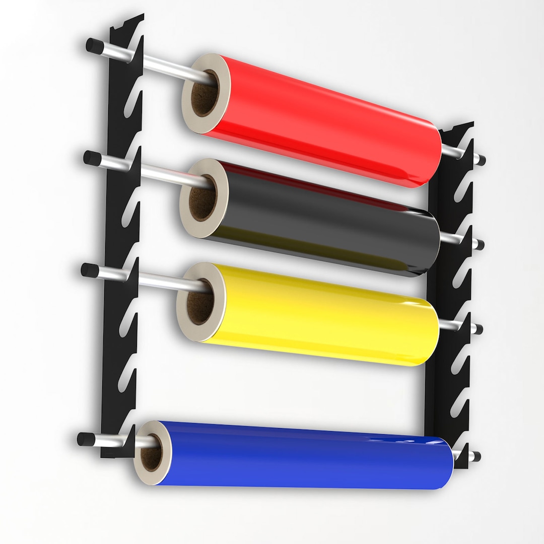 Shipping Paper Vinyl Roll Wall Mount Holder Dispenser Paper Packing ...