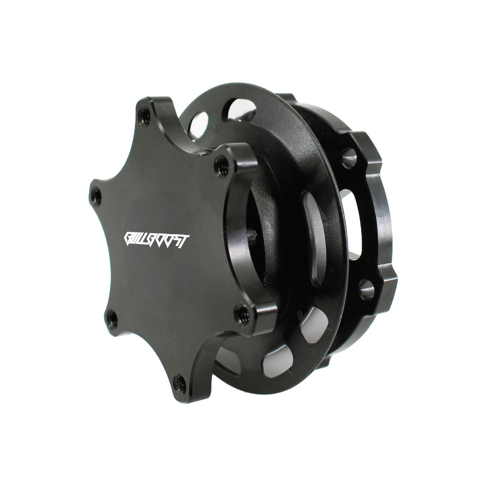 Universal Steering Wheel Quick Connect Release Hub Adapter 6 Bolt Snap ...