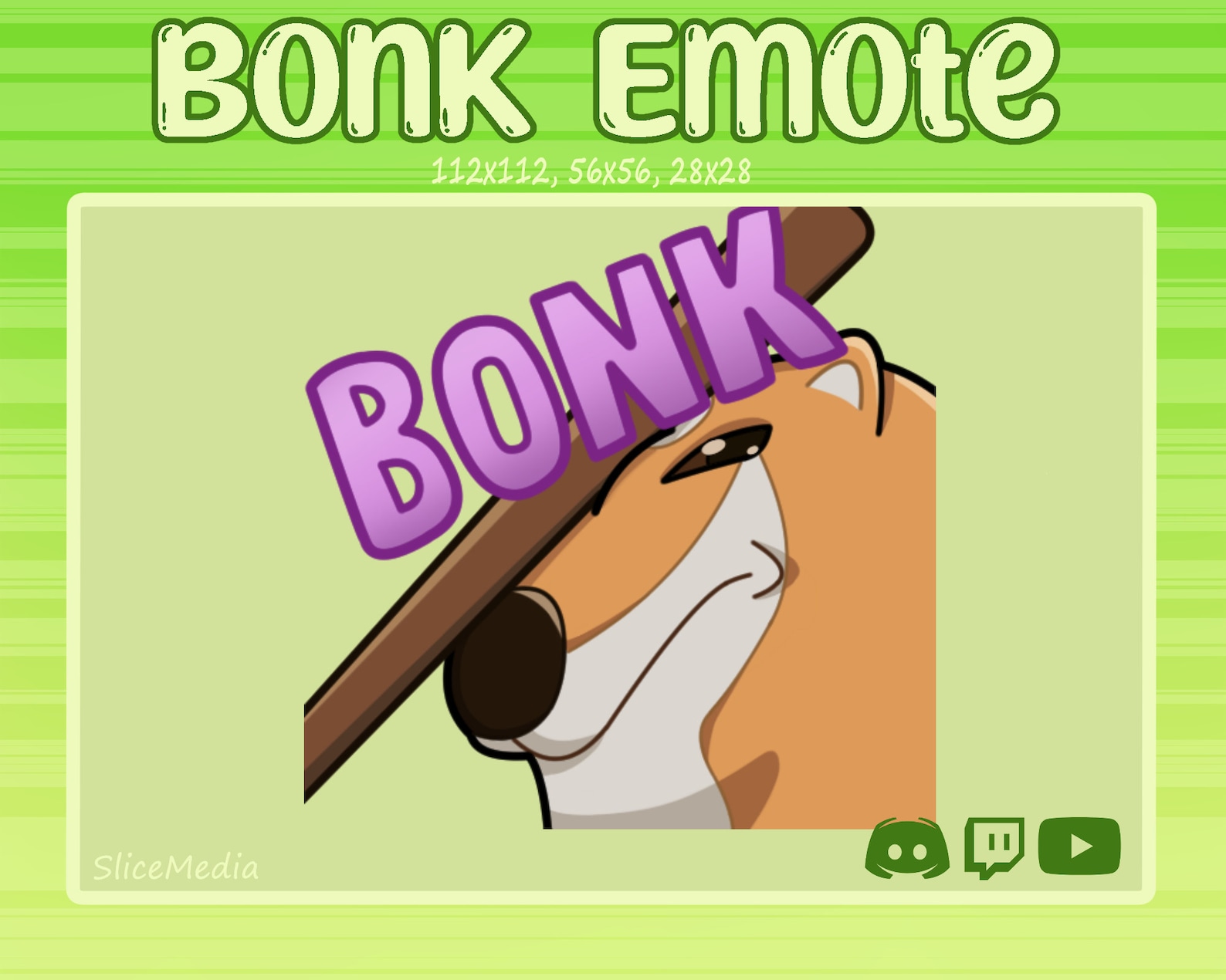 BONK Meme Emote for Twitch & Discord - Etsy Australia BONK Meme Emote for Twitch & Discord - Etsy Australia