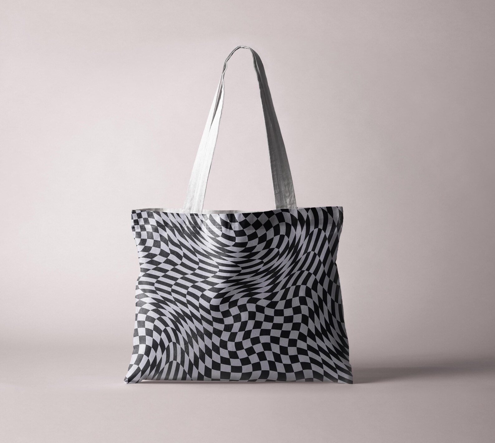 10 Wavy Crazy Checker Seamless Digital Paper, Checkered Pattern ...