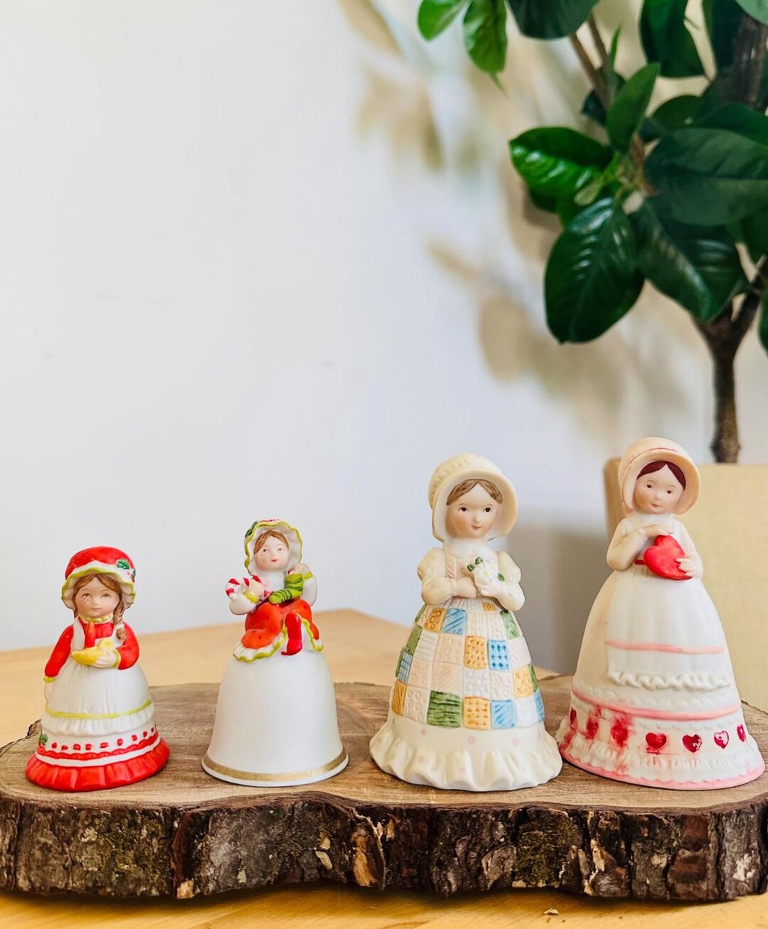 Set of 4 Vintage Holly Hobbie Bells - Etsy