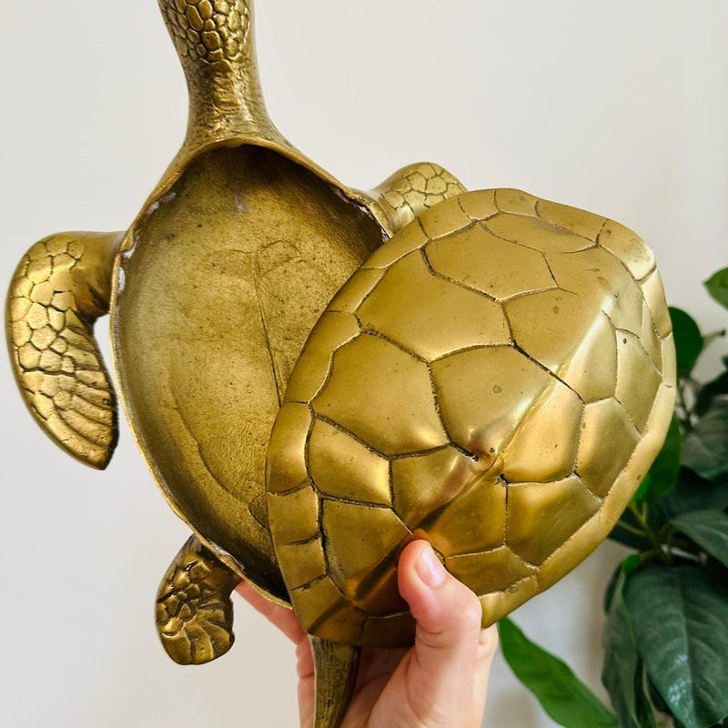 Brass Turtles - Etsy