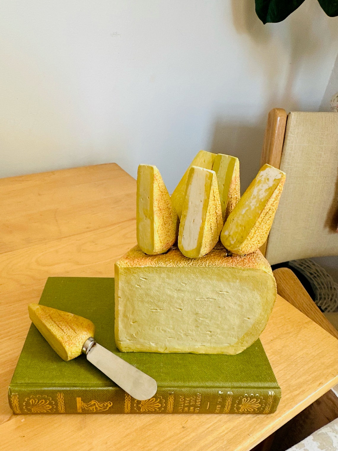 Vintage Cheese Knives and Stand Butter Knives - Etsy