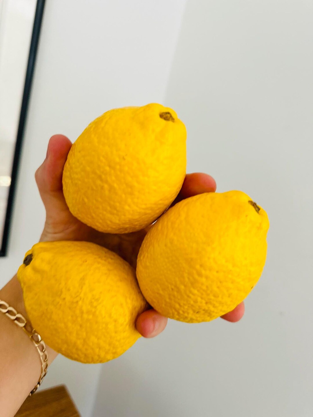 Price is for the 3 Three Decorative Lemons Life Size - Etsy