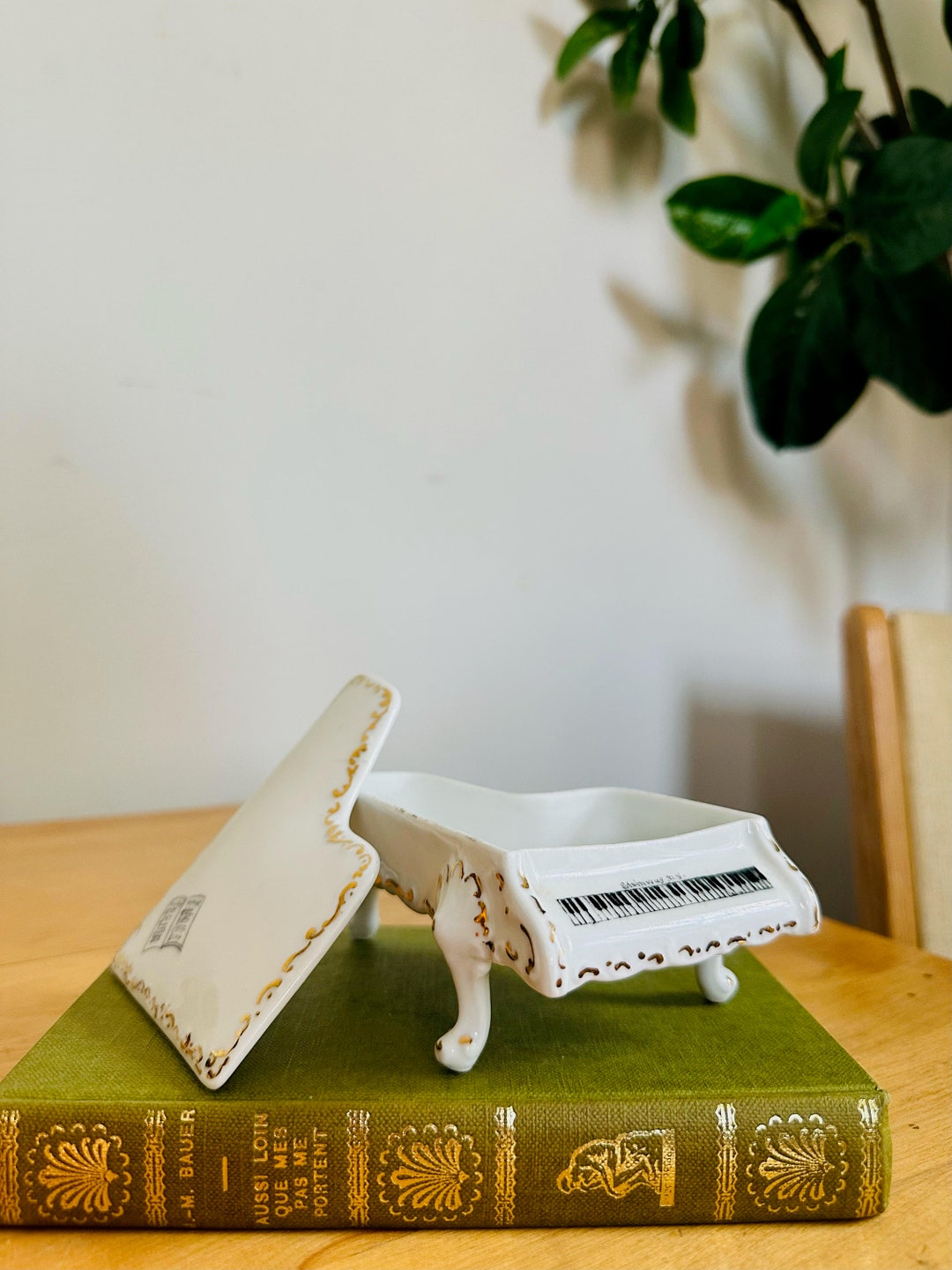 Vintage Ceramic Piano Jewelry Box LIMOGES FRANCE - Etsy