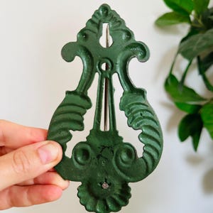 Vintage Wall Receipt Hook Receipt Stake Hook Spike Green Metal - Etsy