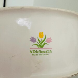 Vintage Ceramic Tulip Watering Can 1980s Teleflora Gift - Etsy