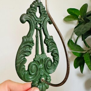 Vintage Wall Receipt Hook Receipt Stake Hook Spike Green Metal - Etsy