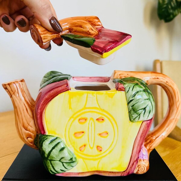 Apple Teapot - Etsy