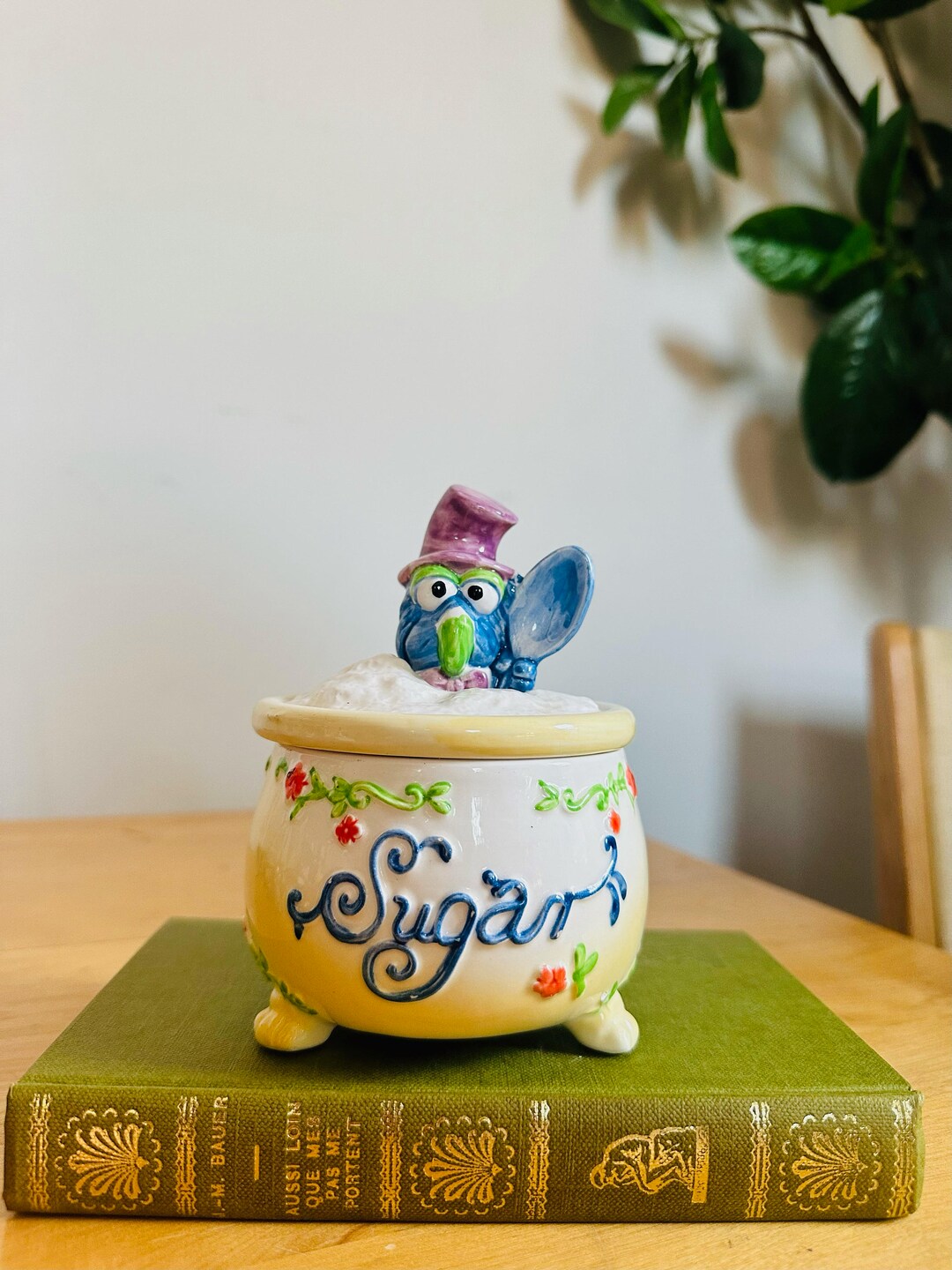 Vintage Sigma Muppet Sugar Pot 1970 Sucrier - Etsy