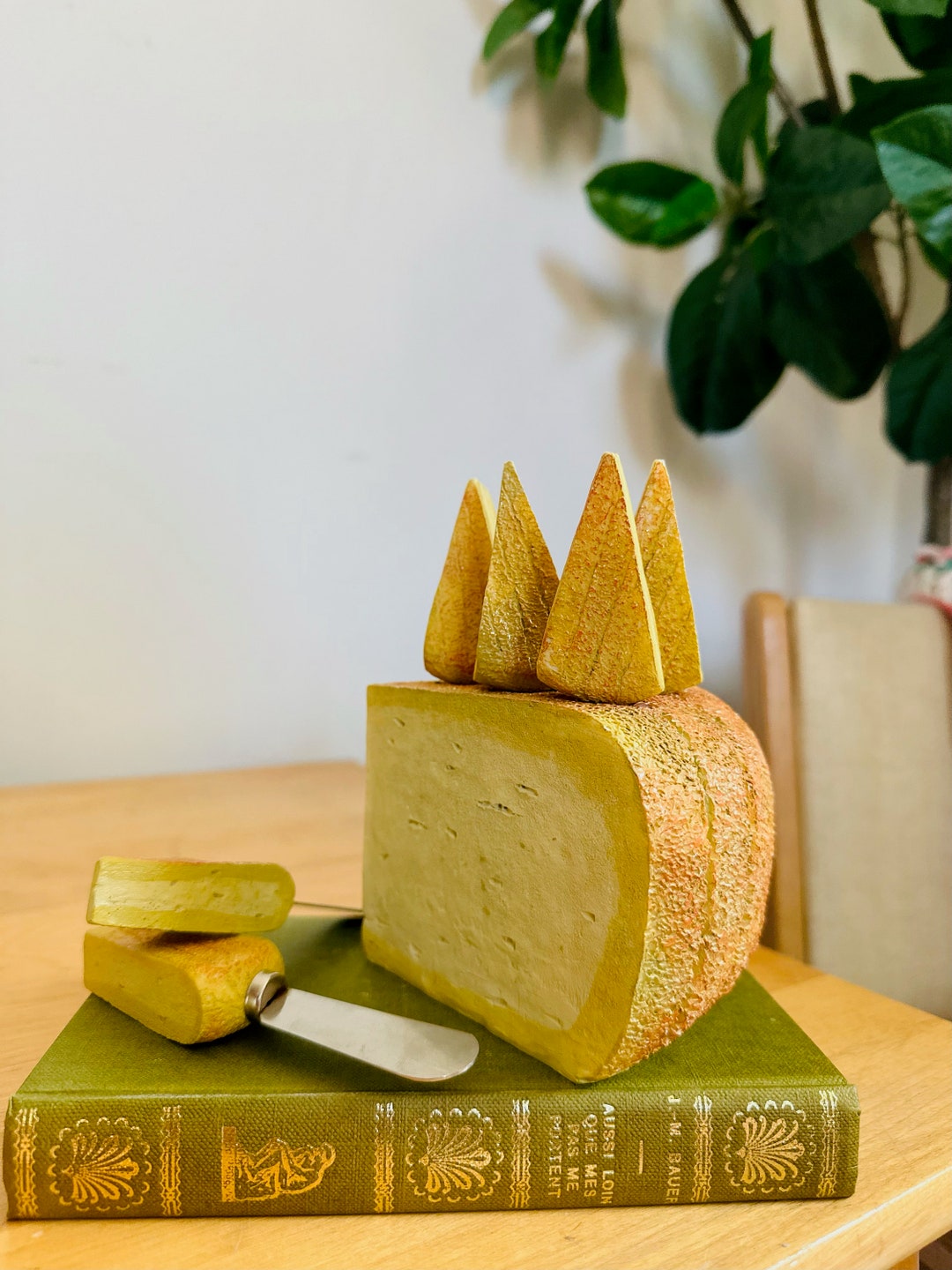 Vintage Cheese Knives and Stand Butter Knives - Etsy