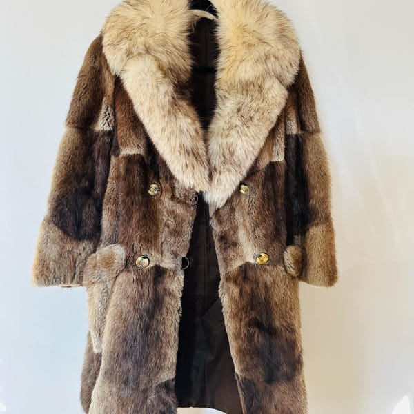 Vintage Fur Jacket - Etsy