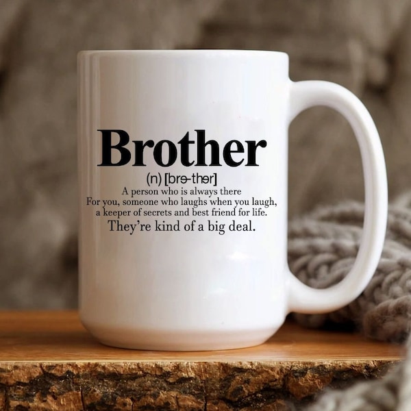 Brother Definition - Etsy