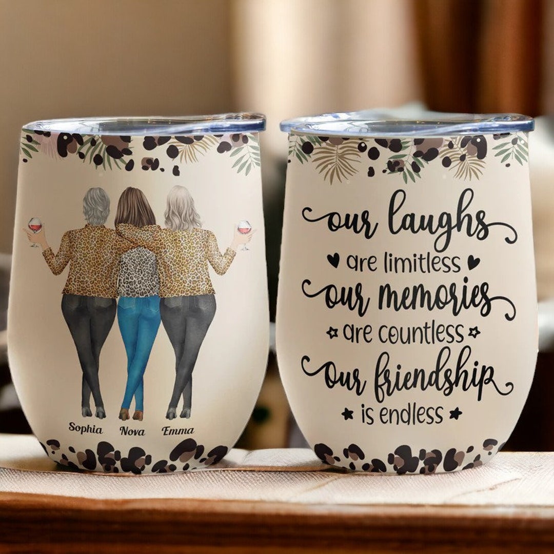 Personalized Best Friend Gift, Custom Bestie Tumbler, Best Friend ...