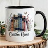 Custom Name Mug, Just A Girl Who Loves Books Coffee Mugs, Gift for Book ...