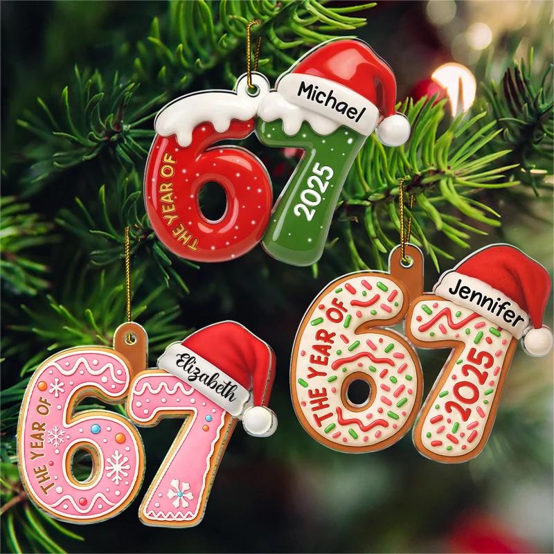 67 Year Ornament - Etsy