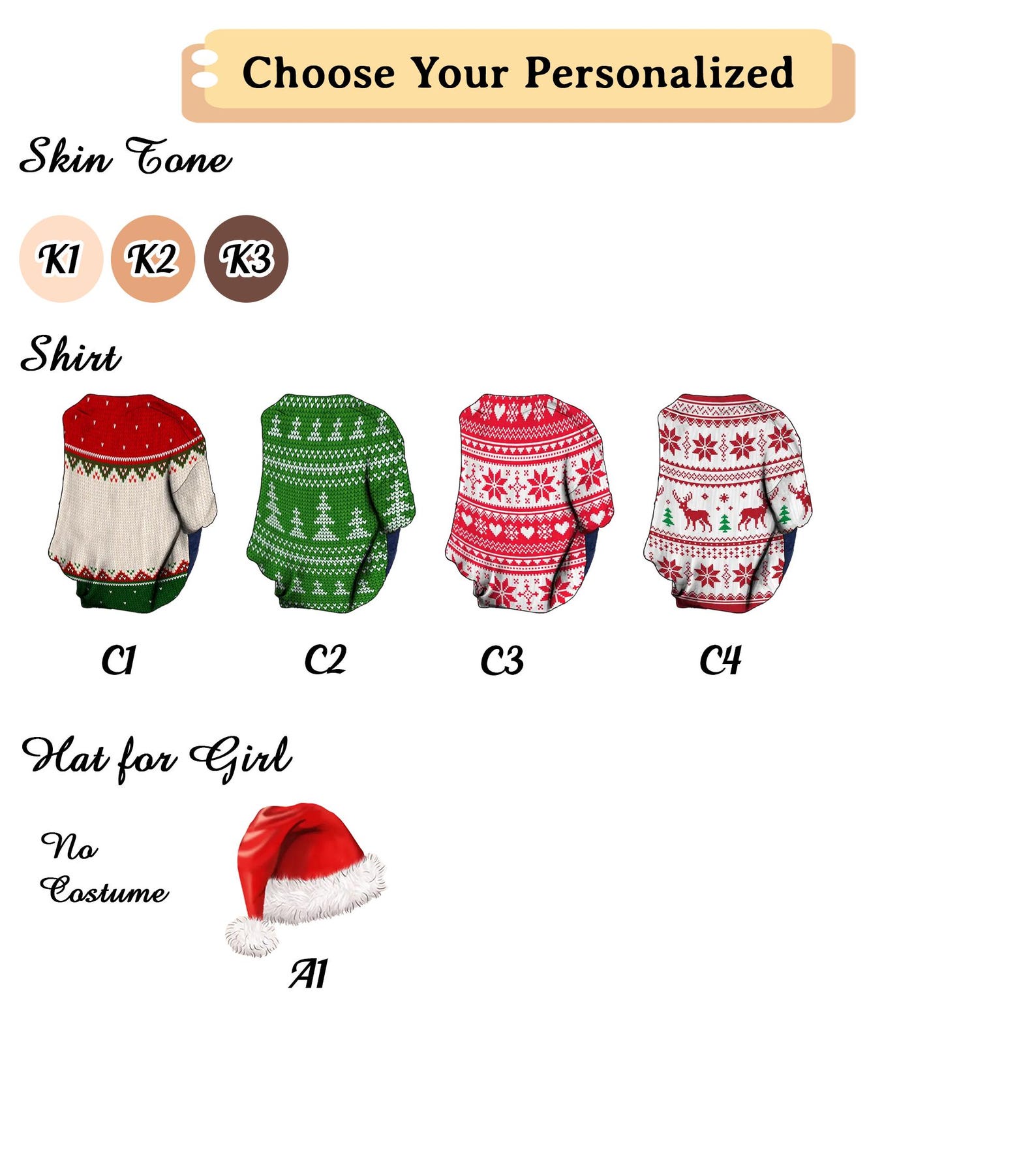 Custom Best Friends Ornament, Besties Ornament, Gifts for Group ...