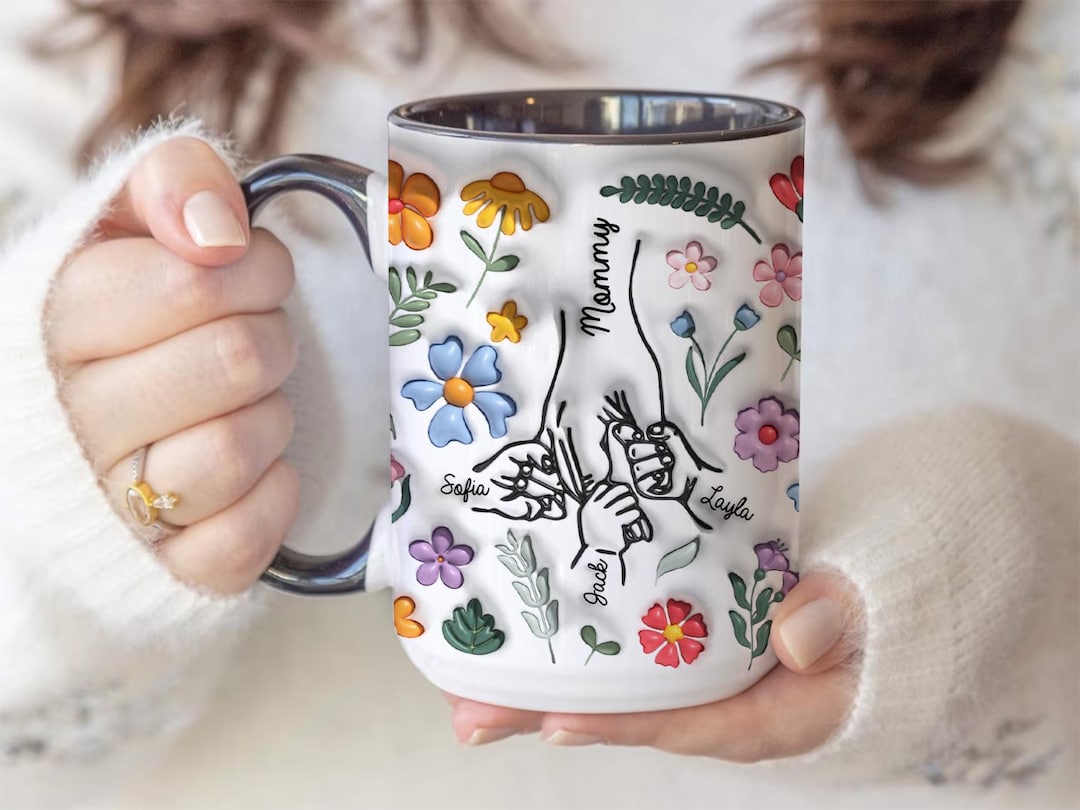 Custom Mom Mug, Mama Mug, Personalized Mom Cup, Custom Mama Cup, Mom ...