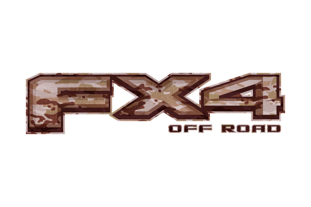 Prairie Camo 2023-2024 Ford F250 Super Duty FX4 off Road Decal ...