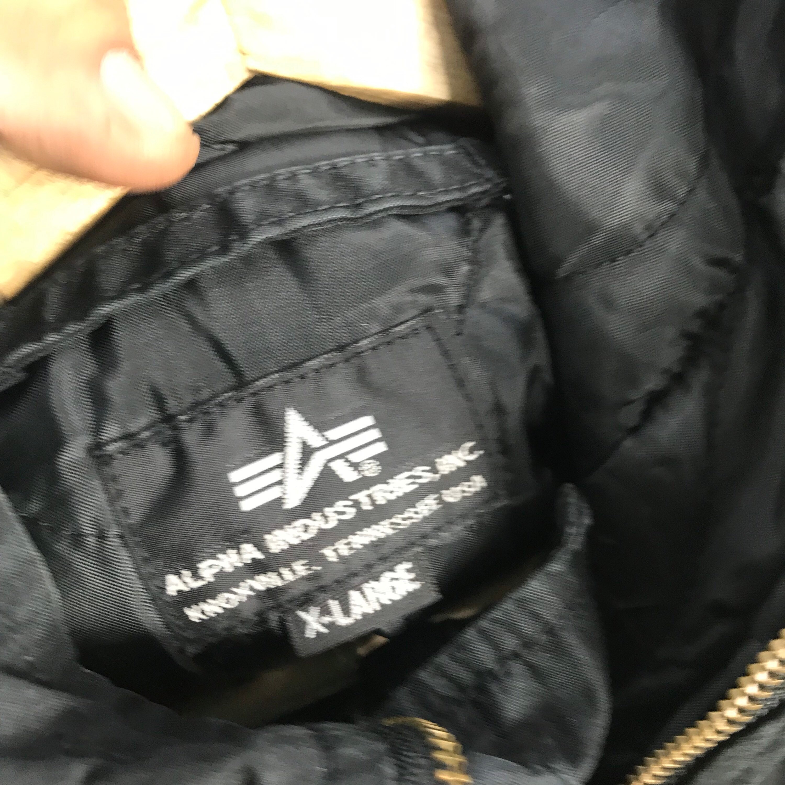 Alpha Industries Black Vintage Multipocket Field Army Military Utility ...