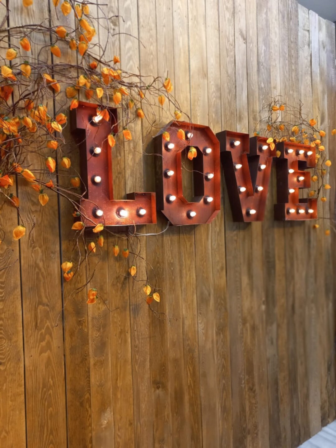 Led Lights for Bar or Restaurant Industrial Wall Decor. Marquee Letters ...