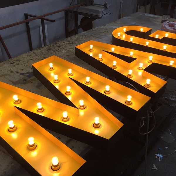Metal Marquee - Etsy