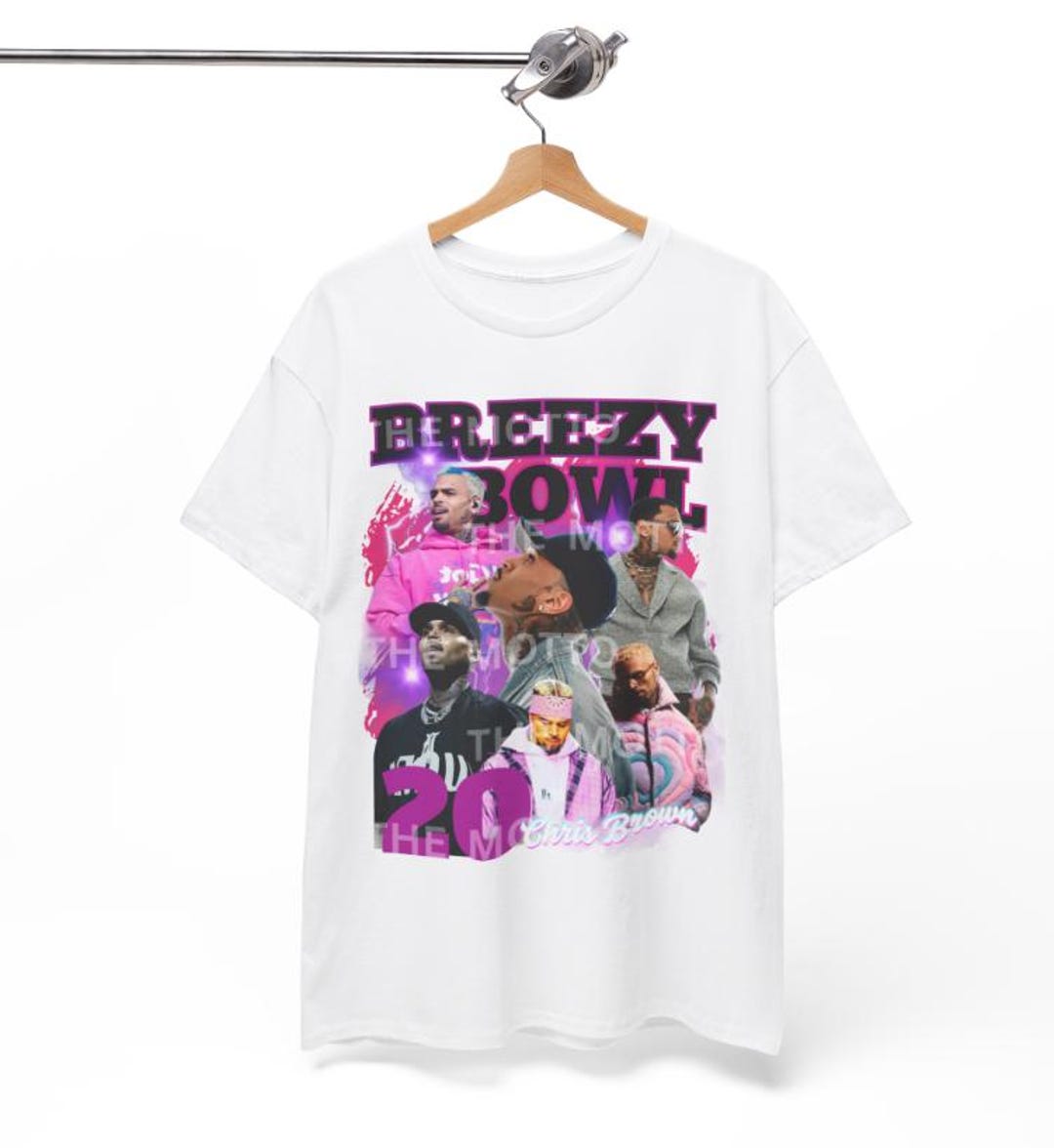BREEZY BOWL, Chris Brown Collage, PNG Download Only - Etsy